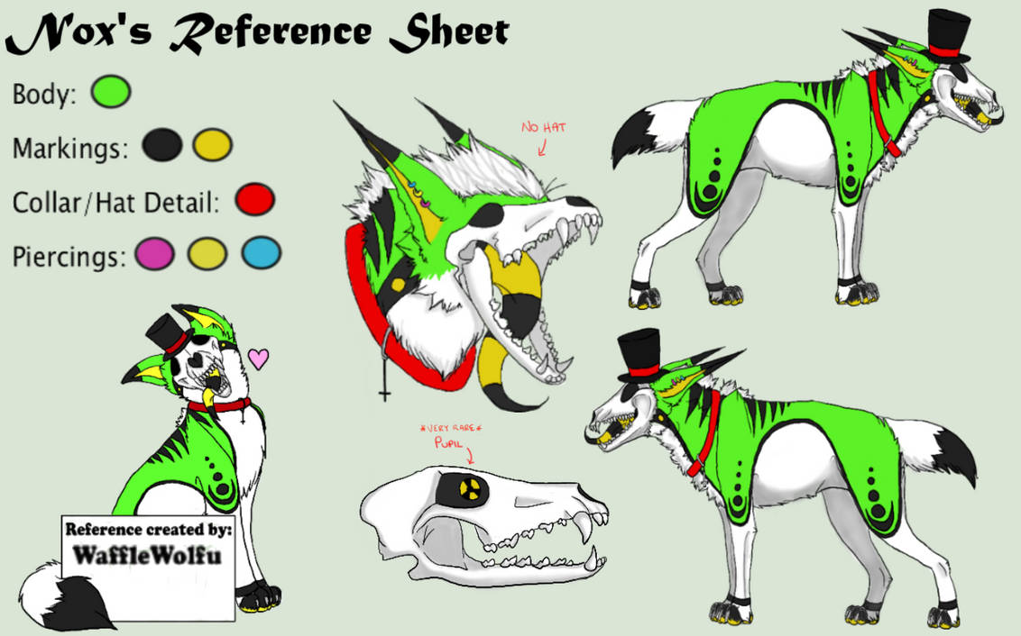 Nox's Ref. Official by WaffleWolfu on DeviantArt