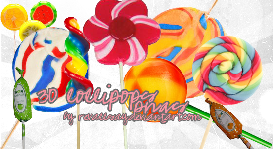 30 lollipops PNG textures by revallsay on DeviantArt