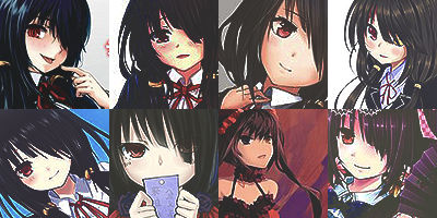15 Tokisaki Kurumi Icons by ToxxicLovve on DeviantArt