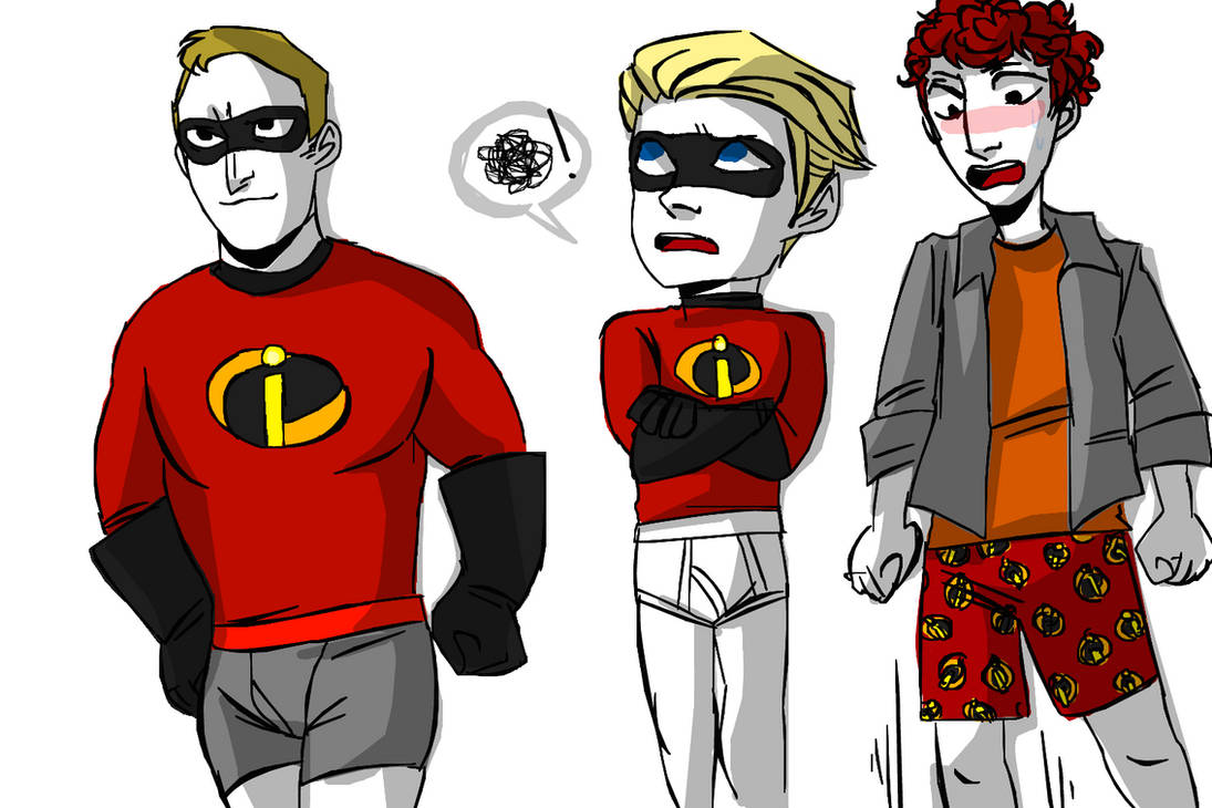 Requested The 3 In Underwear By Poisodon On Deviantart