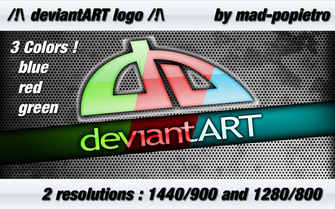 DeviantART logo by Mad-Popietro on DeviantArt