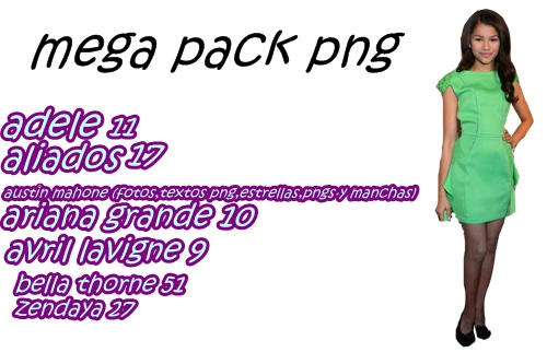 Mega Pack PNG by tinchorusher on DeviantArt