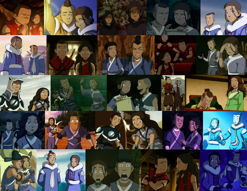 Katara And Sokka By Jackiestarsister On Deviantart