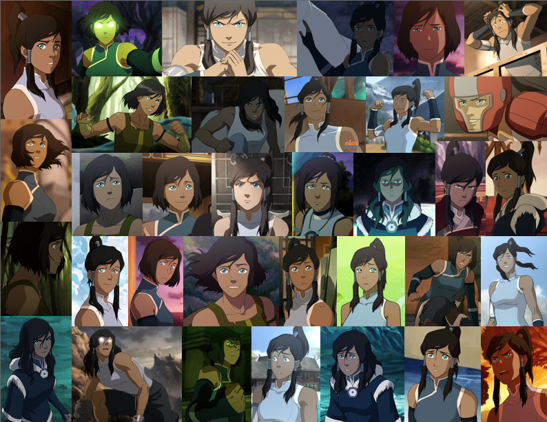 Korra Collage (Books 1-4) by JackieStarSister on DeviantArt