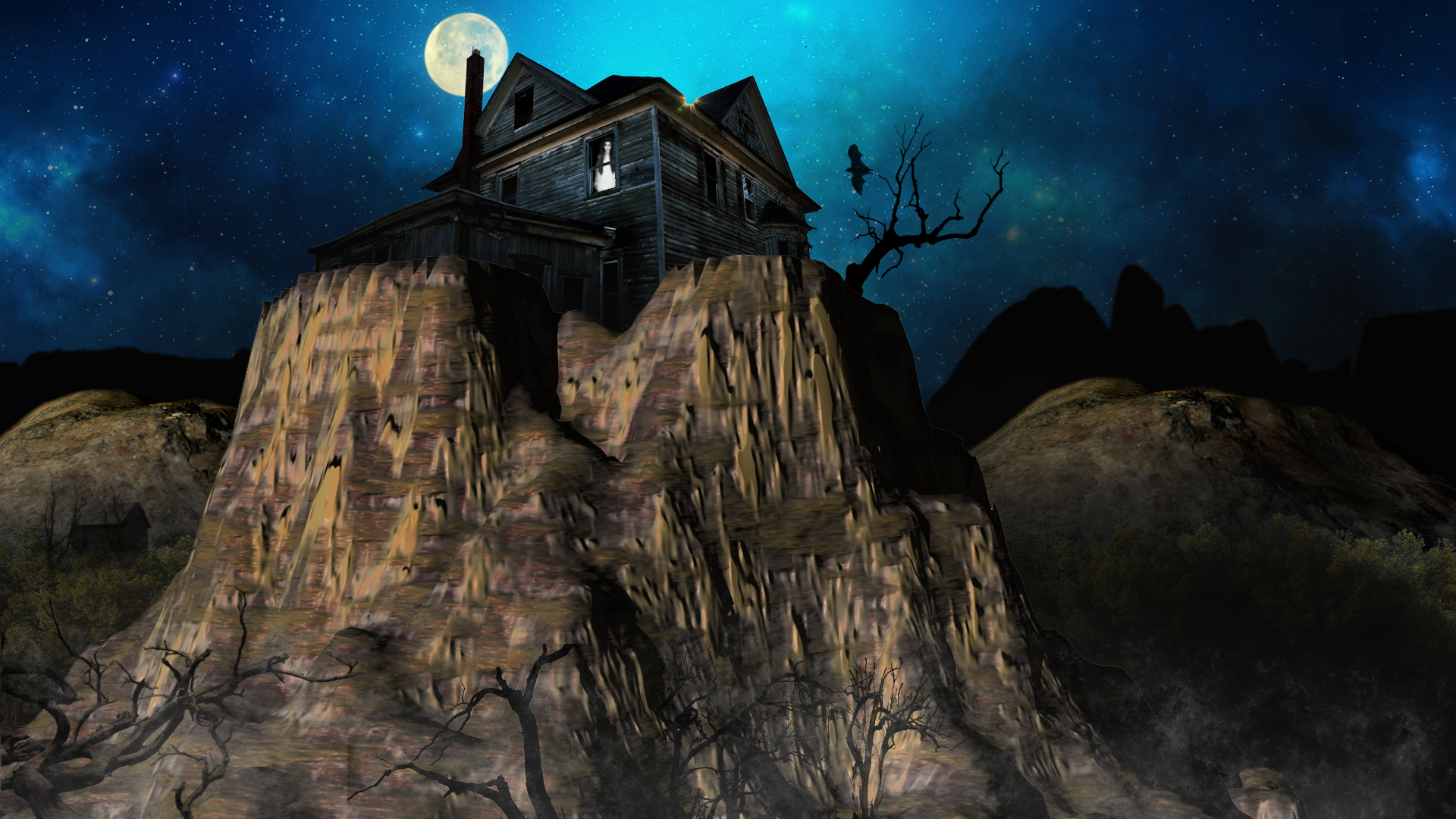 Creepy Mountains by goazilla on DeviantArt