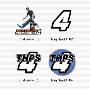 Tony Hawk Pro Skater 4 icons by hush66 on DeviantArt