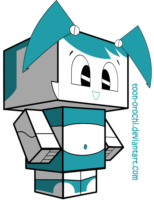 Jenny cubeecraft by Toon-Orochi on DeviantArt