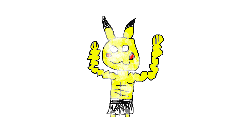 Humaniod Pikachu With Muscles by GimmeTheYaoiPlz on DeviantArt