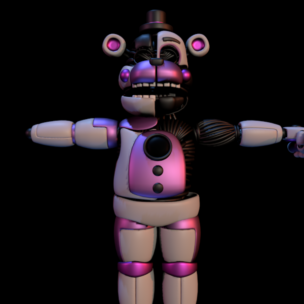 Funtime Freddy Shattered by puploora on DeviantArt