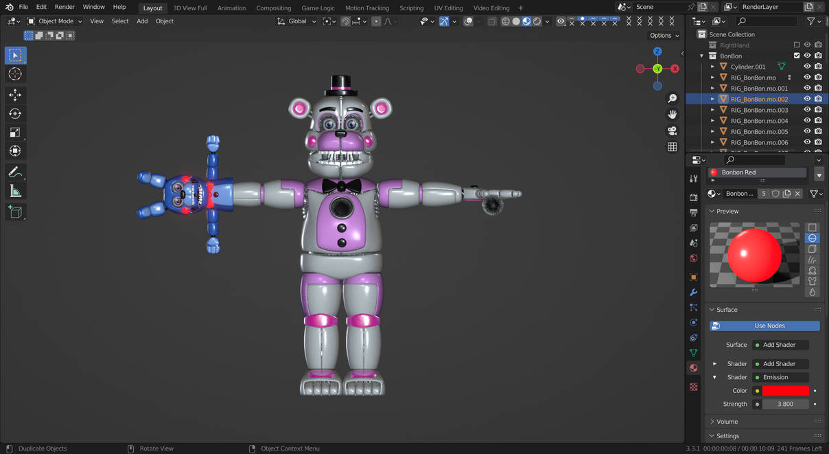 Funtime Freddy Retexture V1 by puploora on DeviantArt