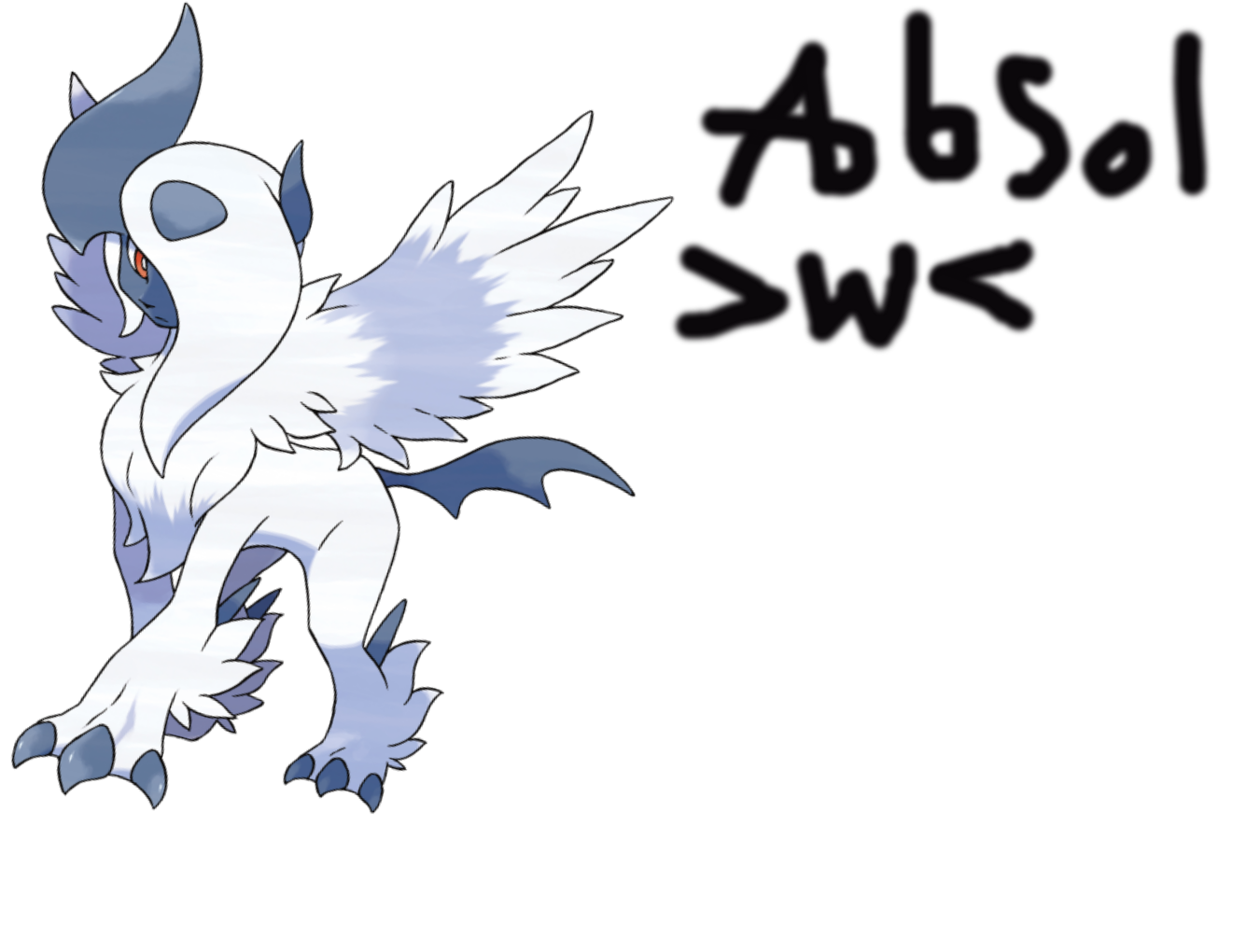 Pokemon absol mega by LunaNeko-chan on DeviantArt