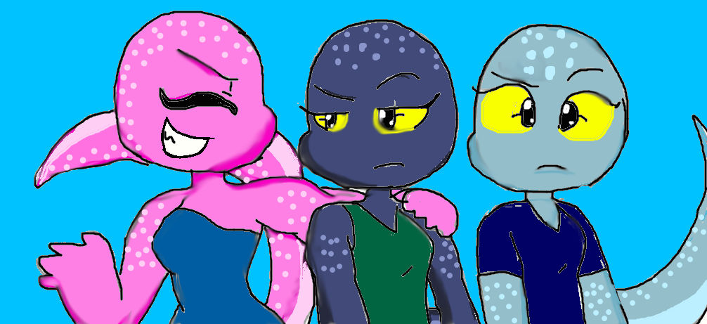 TMNT : Salamandrian Girls night out by mjackson5 on DeviantArt