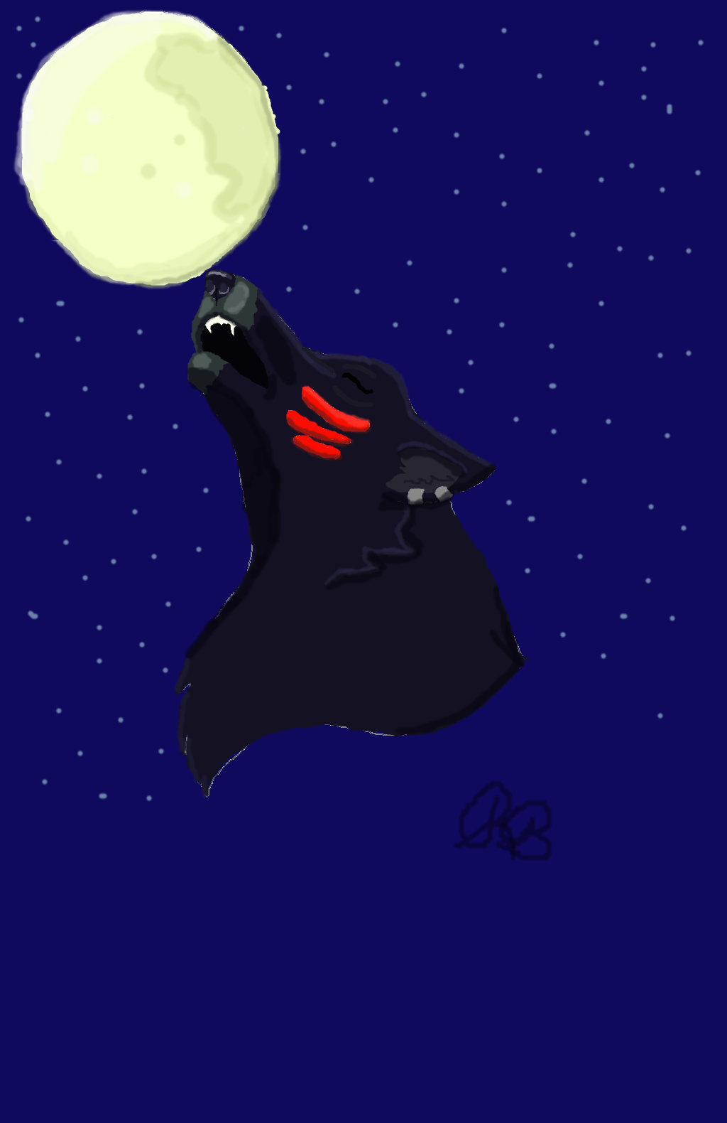 Midnight Howl by LunarEstrella on DeviantArt