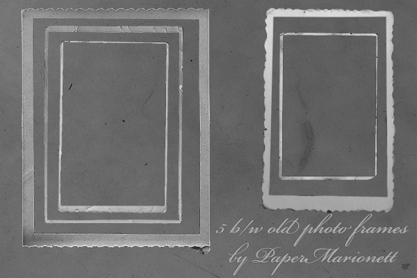 5 old frames by PaperMarionett on DeviantArt