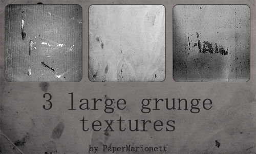 3 grunge textures by PaperMarionett on DeviantArt