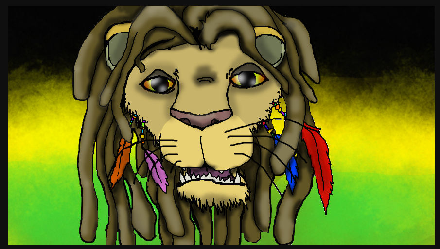 Rasta Lion by Cheeseburger911 on DeviantArt