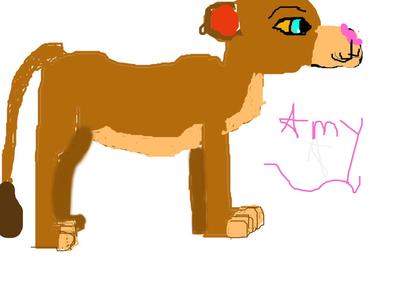 amy the lioness by fishyfriend3 on DeviantArt