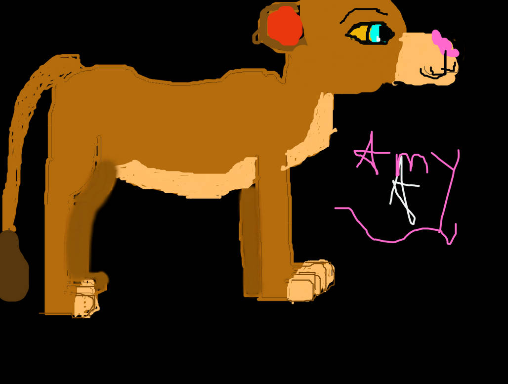 amy the lioness by fishyfriend3 on DeviantArt