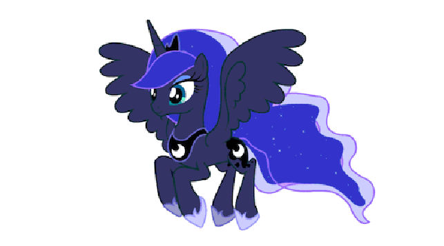 Luna flying Test by Topaz-The-CrossCat73 on DeviantArt