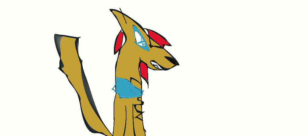 blaze the wolf by DragonArtzStudio on DeviantArt
