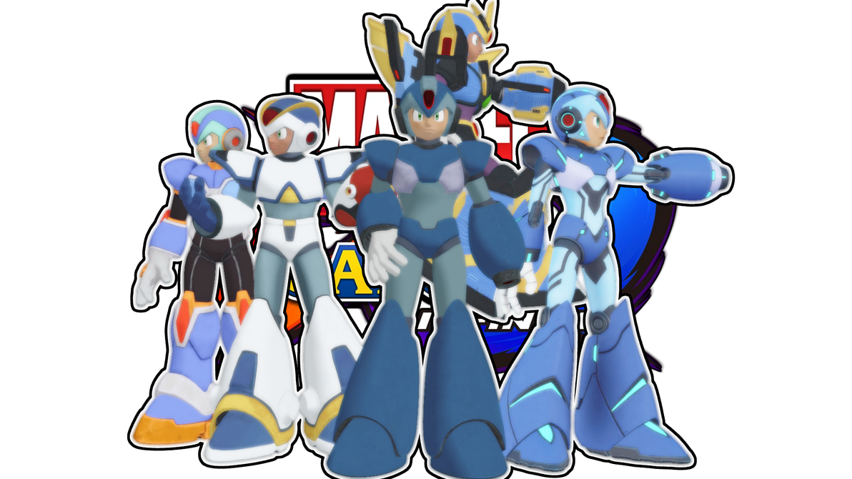 MVC:I Megaman X Pack [MMD Download] by UltimateMMD on DeviantArt