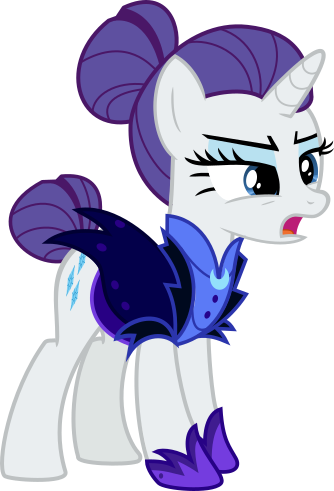 Nightmare Moon Rarity by Oatscene on DeviantArt