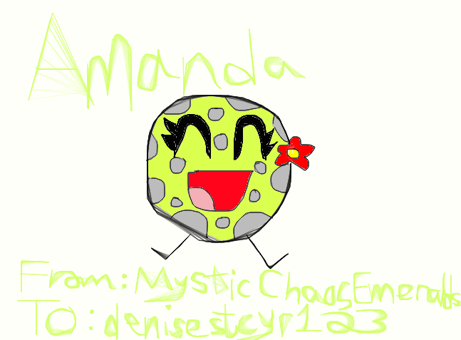**REQUEST** Amanda Drawn by Me by MysticChaosEmeralds on DeviantArt