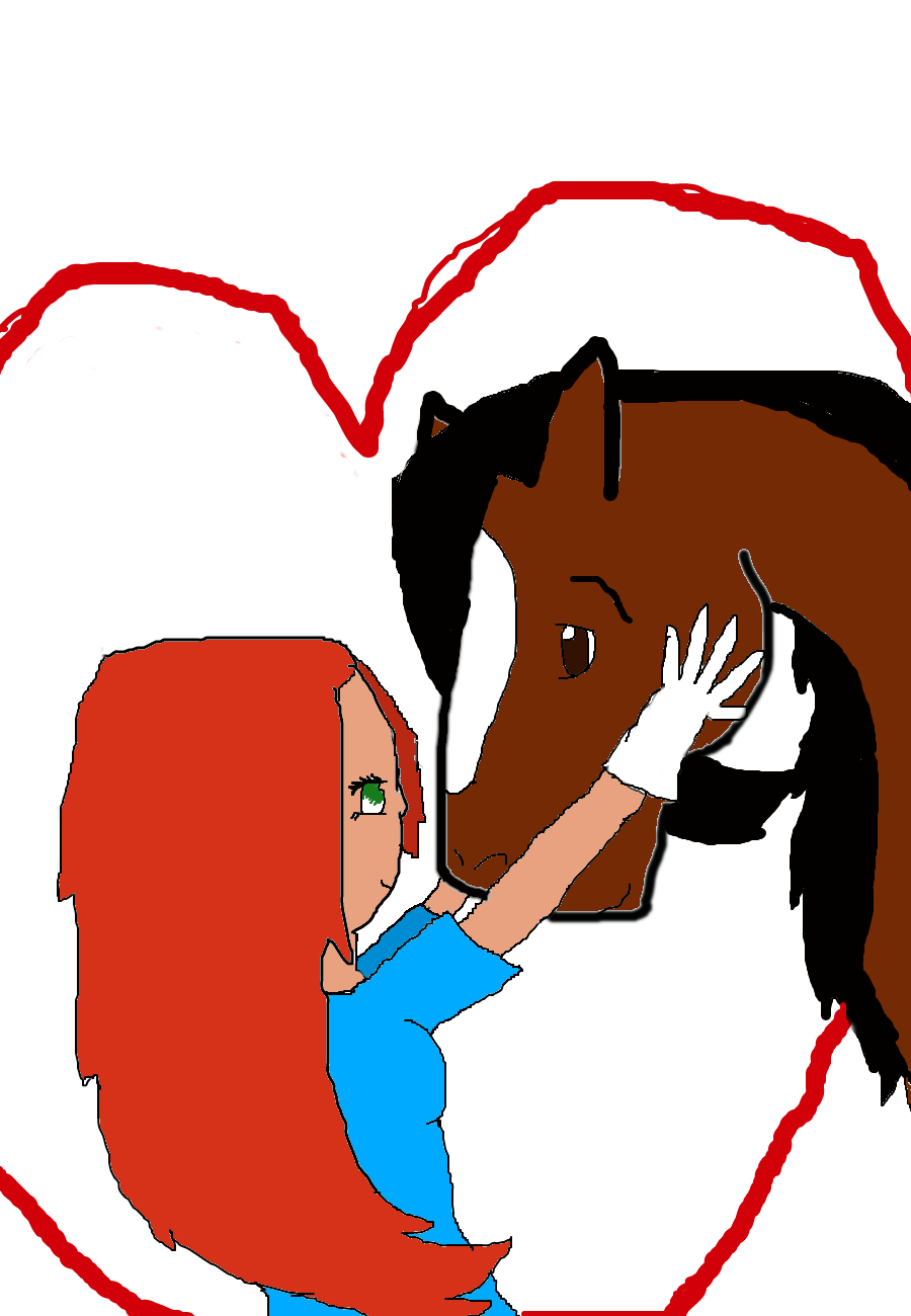 Me and My favorite horse by skycream88 on DeviantArt