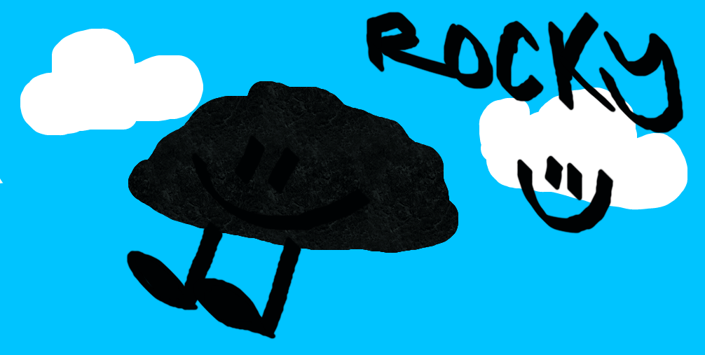 Rocky made with mouse by Piemoji on DeviantArt