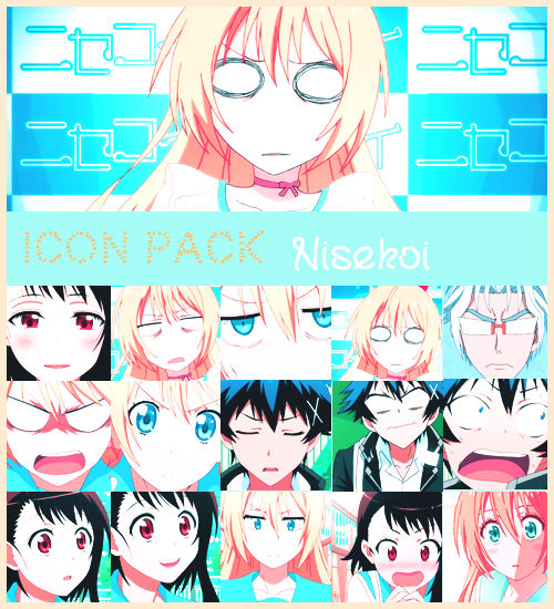 Icon pack Nisekoi by VICTORIQUE5 on DeviantArt