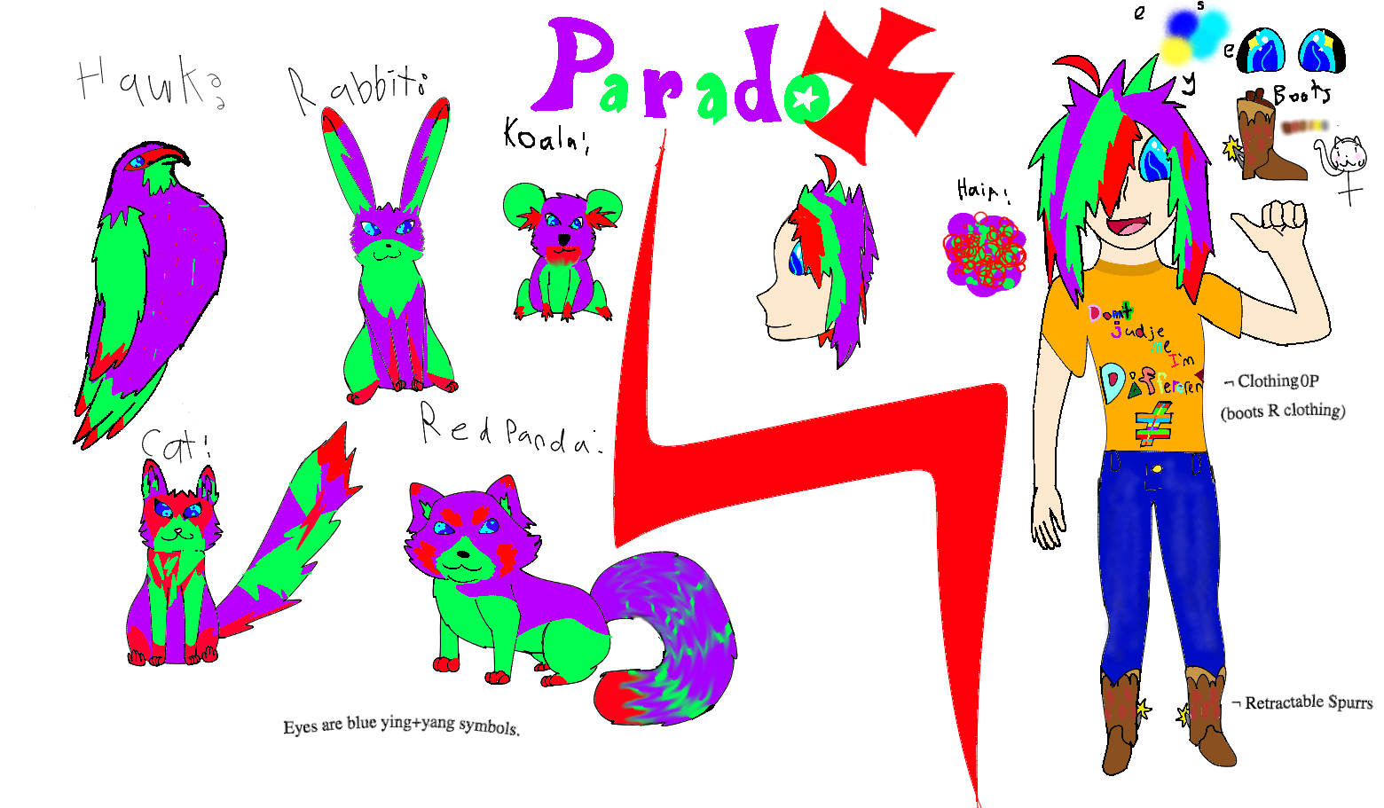 Paradox's(Paw's) Ref sheet by AwesomePaw on DeviantArt