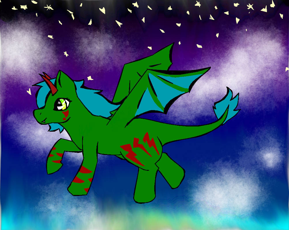 Dragonlord art trade by AwesomePaw on DeviantArt