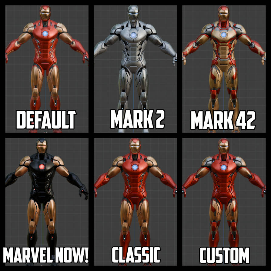 Fortnite Iron Man FBX Model Download by JTIron625 on DeviantArt