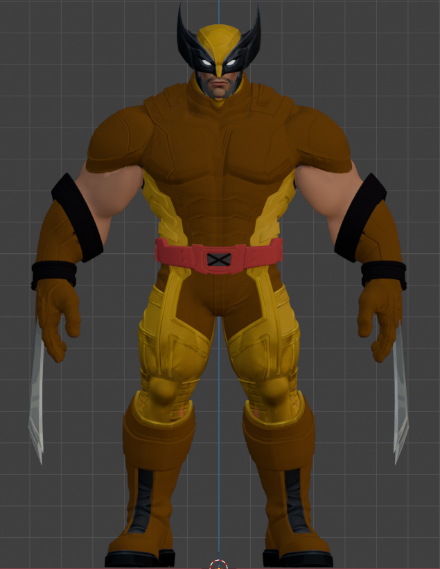 Custom Classic Brown Marvel Rivals Wolverine FBX by JTIron625 on DeviantArt