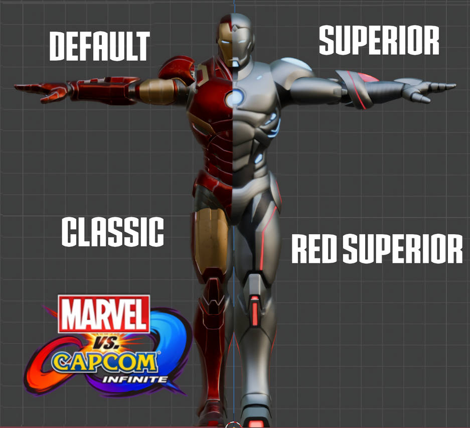 Marvel vs Capcom: Infinite Iron Man Pack (FBX DL) by JTIron625 on ...