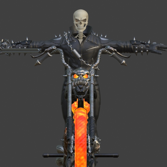 Ghost Rider (MUA3) FBX by JTIron625 on DeviantArt