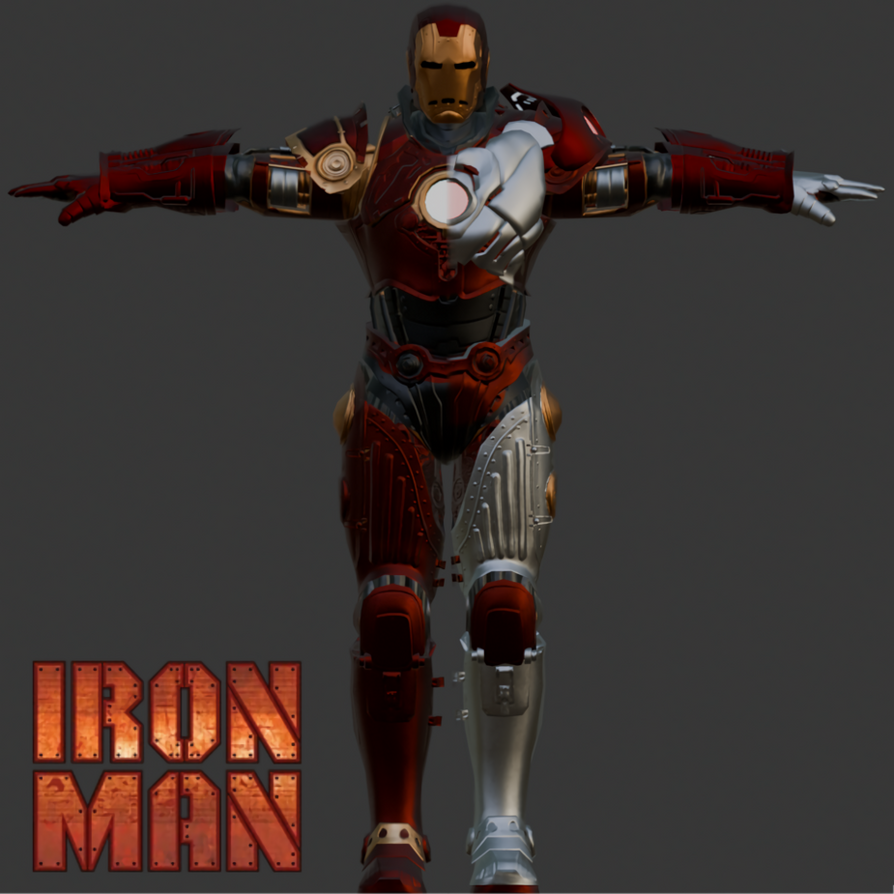 Improvised Iron Man Armor (FBX/Blend Download) by JTIron625 on DeviantArt