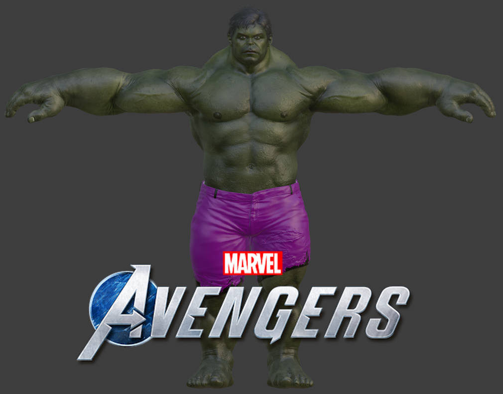 Avengers Game Hulk (FBX / Blend Download) by JTIron625 on DeviantArt