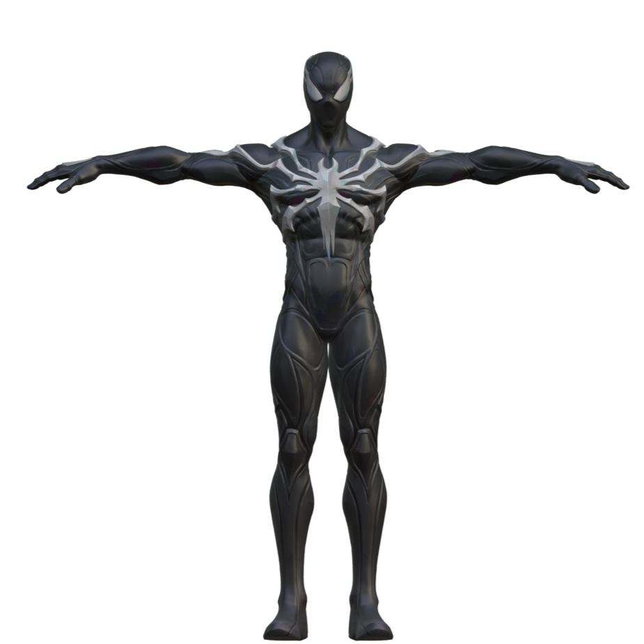 Marvel Rivals Black Suit Spider-Man (FBX / Blend) by JTIron625 on ...