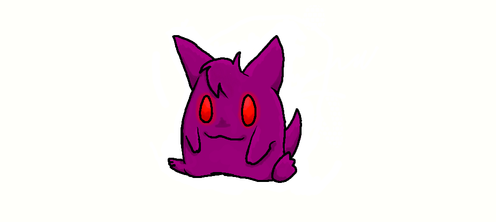 chibi gengar by artistic-Kitsune on DeviantArt