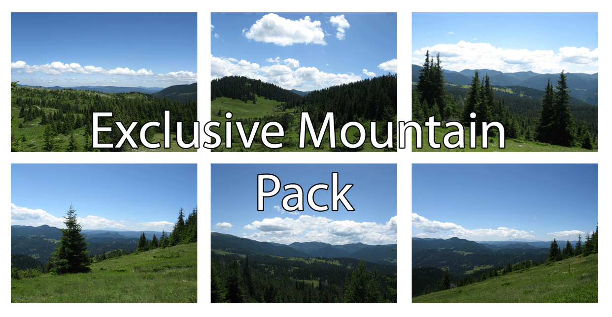 Exclusive Mountain Pack by theancientsoul-stock on DeviantArt