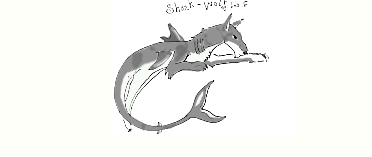 shark wolf by mere-nature-animal on DeviantArt