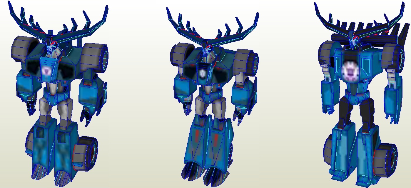 TF RID Game Thunderhoof Model by PapercraftKing on DeviantArt
