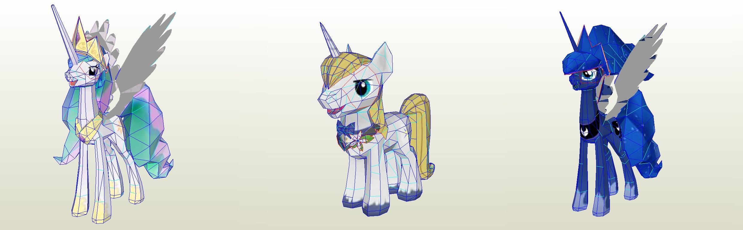 MLP Gameloft Android Royal Row by PapercraftKing on DeviantArt