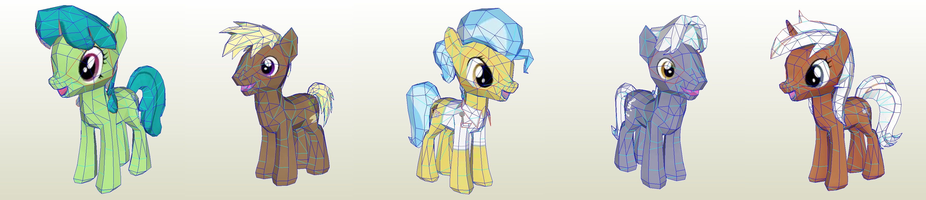 MLP Gameloft Android Kind Hearts by PapercraftKing on DeviantArt