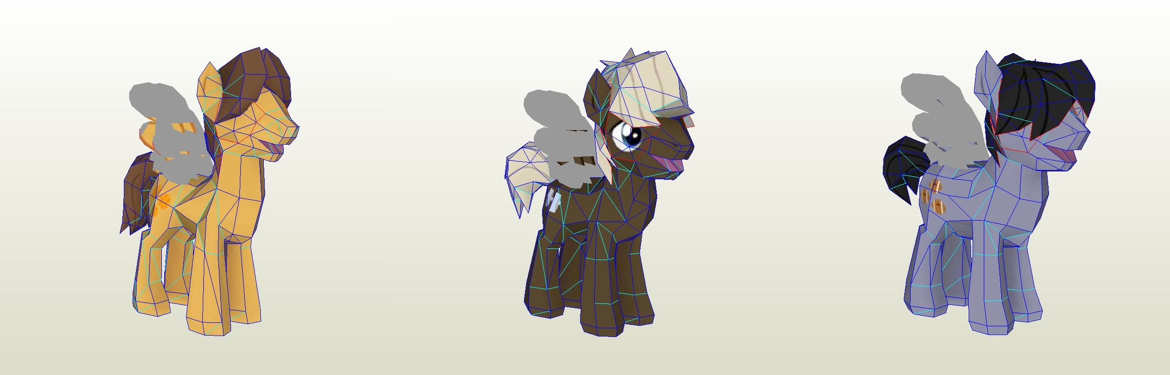 MLP Gameloft Android Bully Ponies by PapercraftKing on DeviantArt