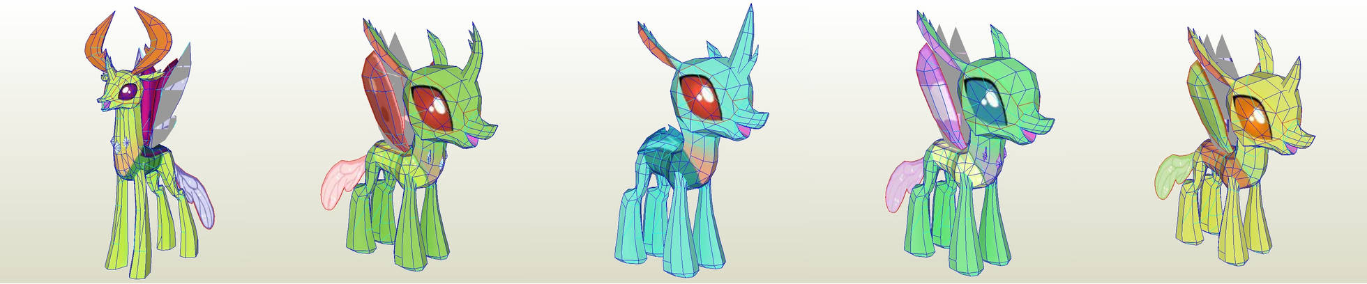 MLP Gameloft Android Metamorphoses by PapercraftKing on DeviantArt