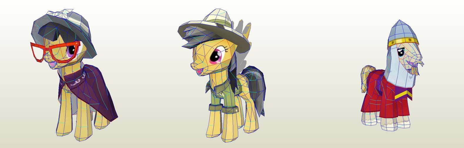 MLP Gameloft Valiant Ponies by PapercraftKing on DeviantArt