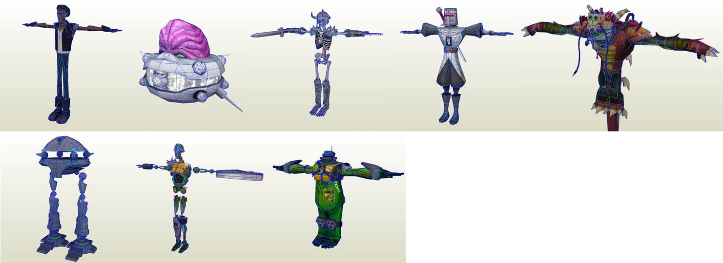 TMNT Legends Enemy 5 rip by PapercraftKing on DeviantArt