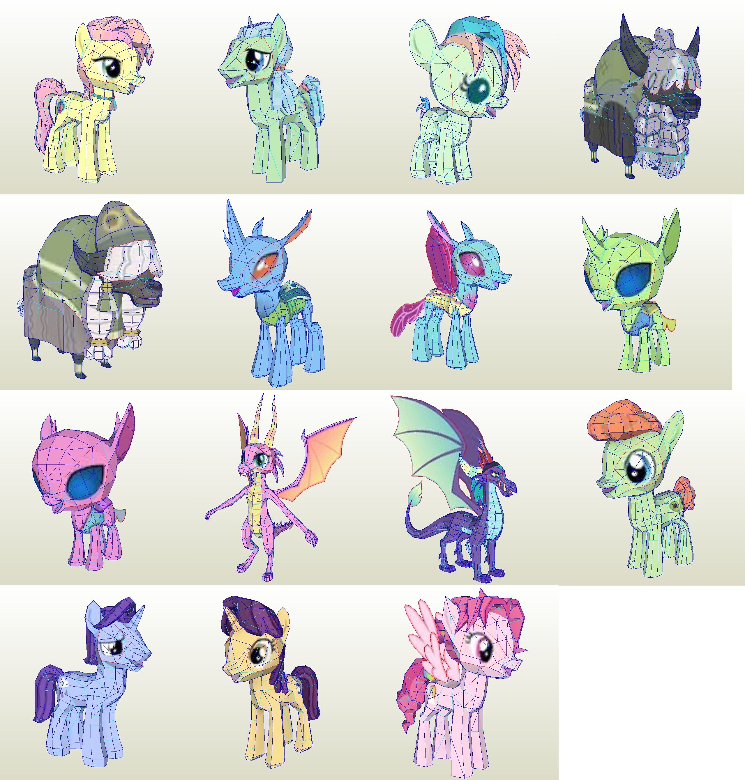MLP Gameloft THE HEARTHS WARMING CLUB by PapercraftKing on DeviantArt